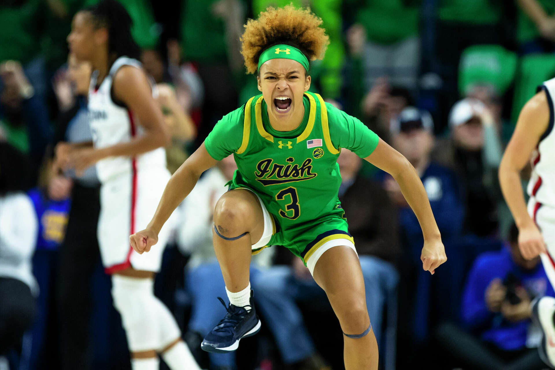UConn women's basketball has no answer for Notre Dame's Hannah Hidalgo