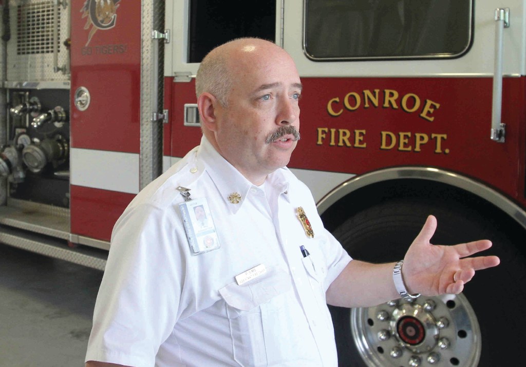 Sims named new fire chief for Conroe