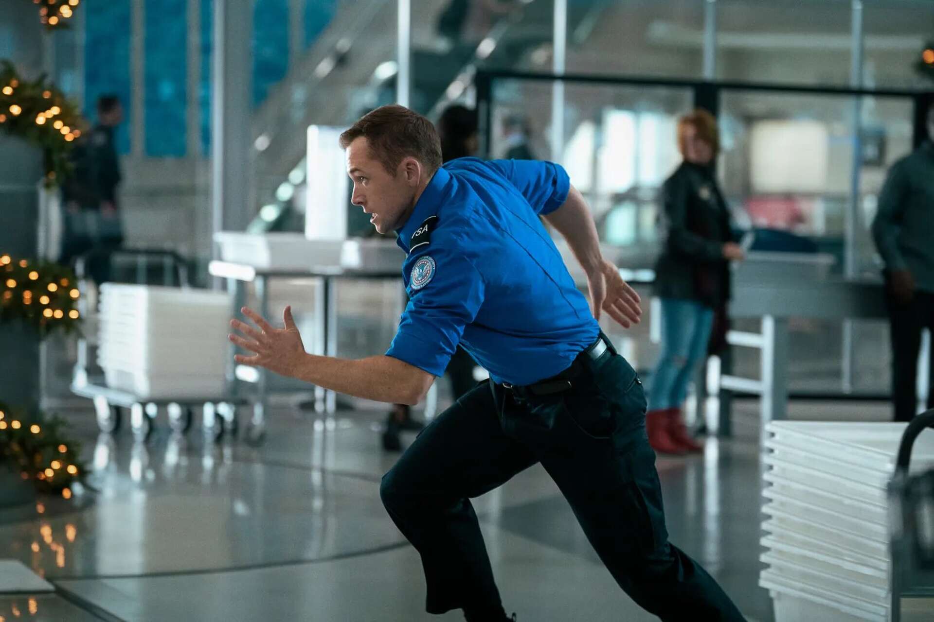Netflix's fun action film 'Carry-On' is 'Die Hard' in a TSA line