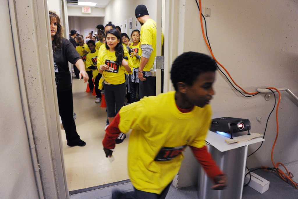 Racers step up for a challenge