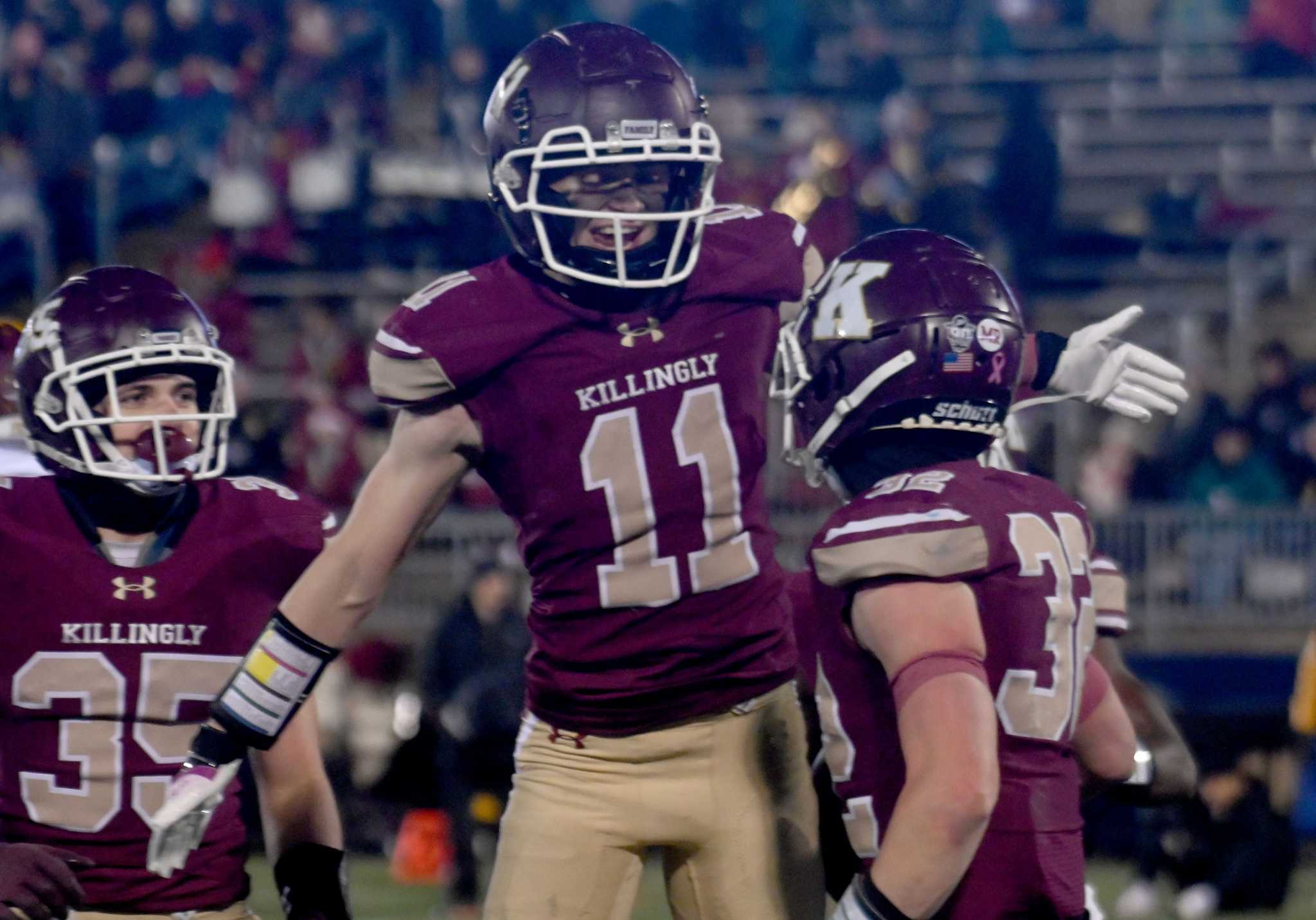 CIAC Class SS football final shaped by plays beyond the boxscore