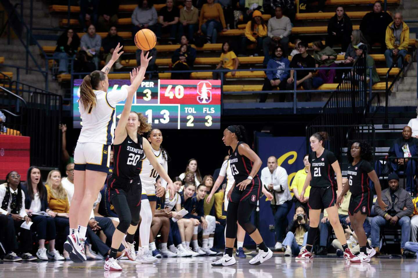 Cal women overwhelm Stanford to end rivalry skid and win ACC debut
