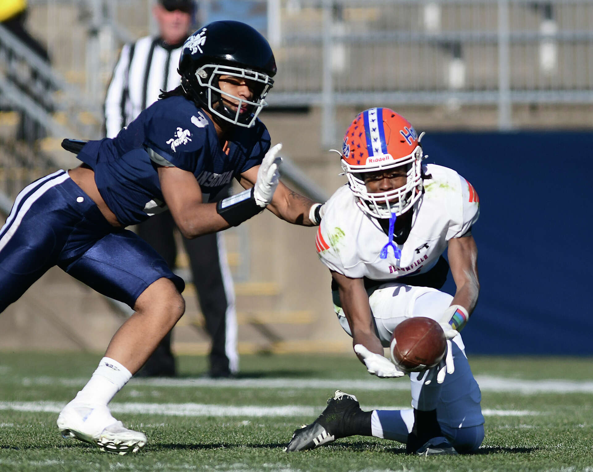Ansonia football beats Bloomfield to claim its 22nd CIAC state title