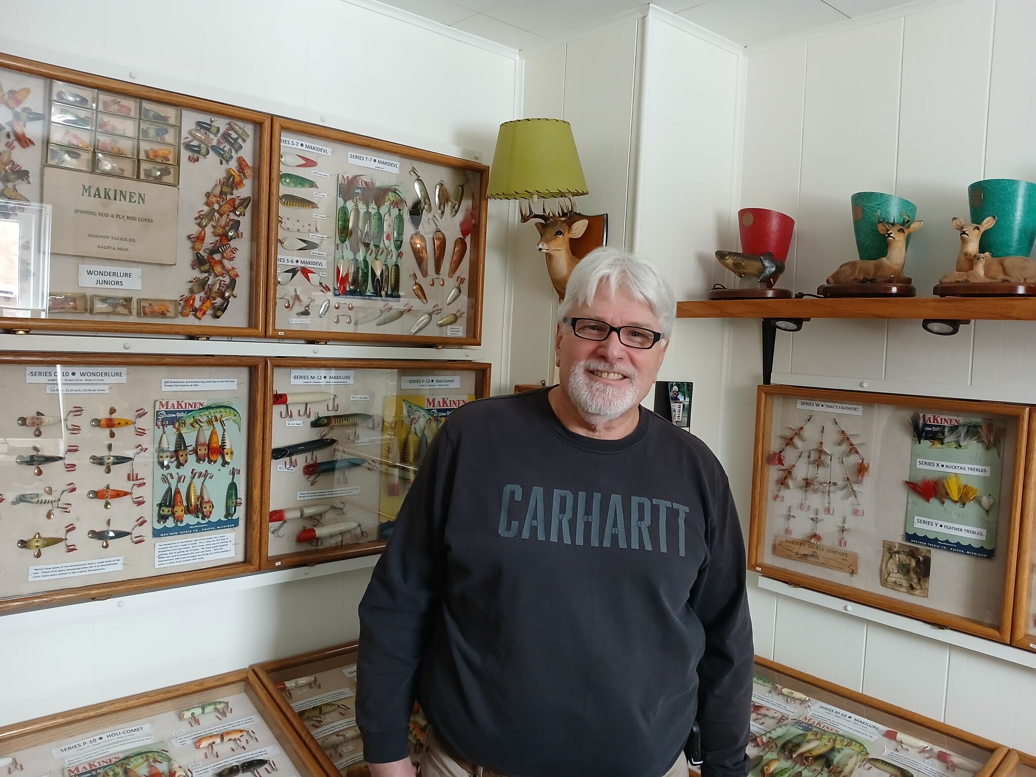 Meet a descendent of Finns and Makinen fishing lure factory builder