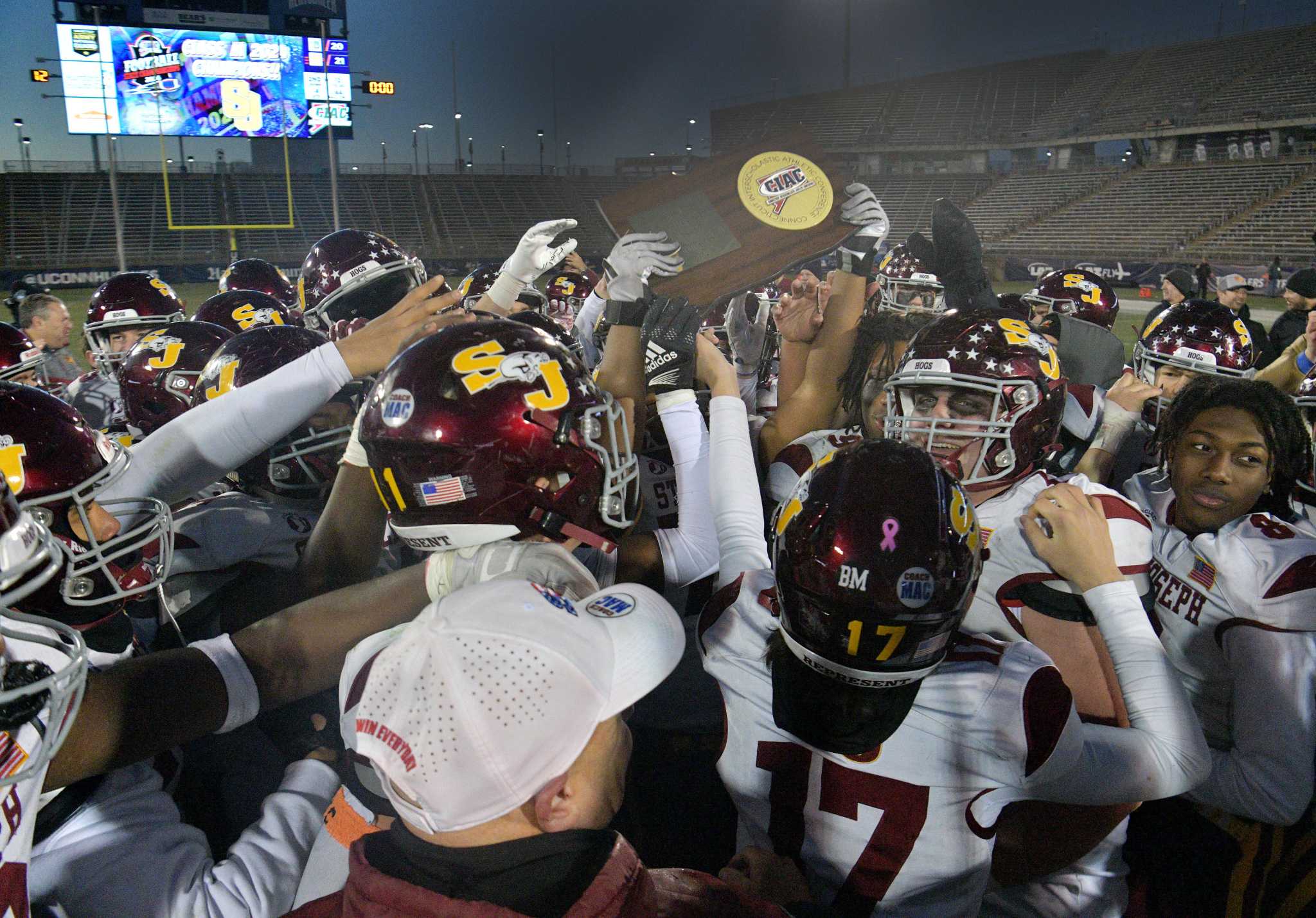 St. Joseph football team rode defense to 16th CIAC championship