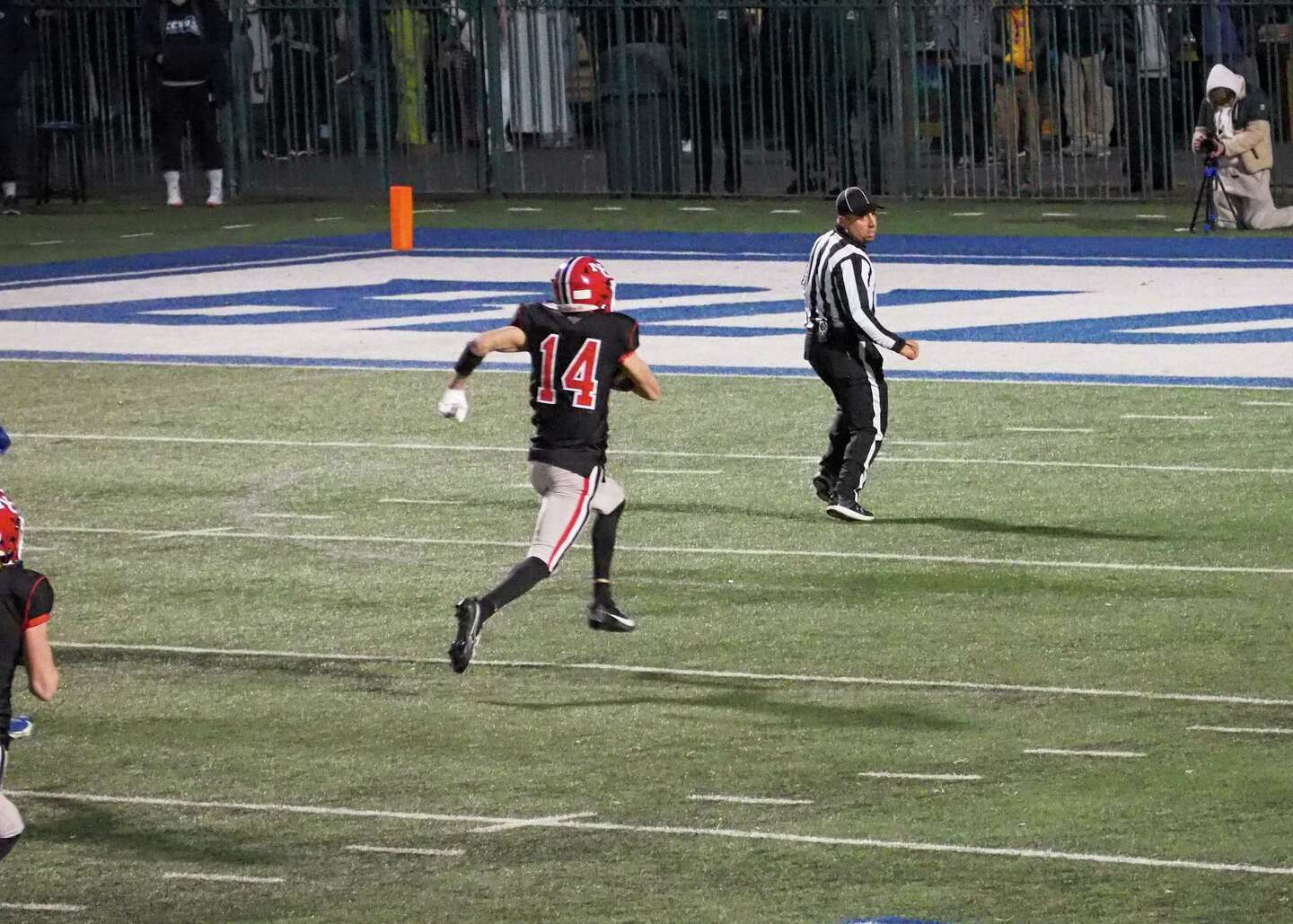 New Canaan's Andrew Esposito is one of the top football players in CT