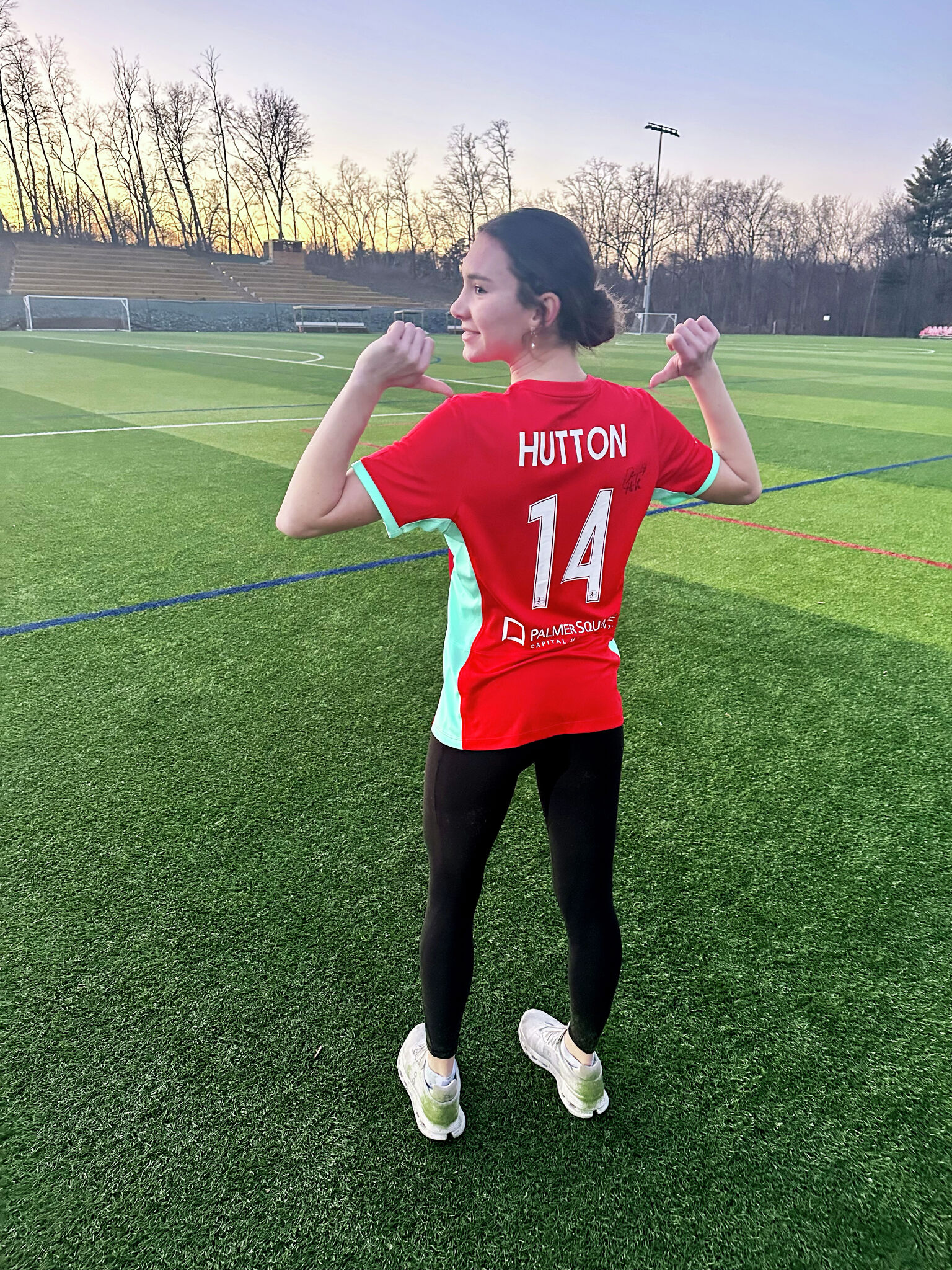 All In: Claire Hutton’s fans have her back