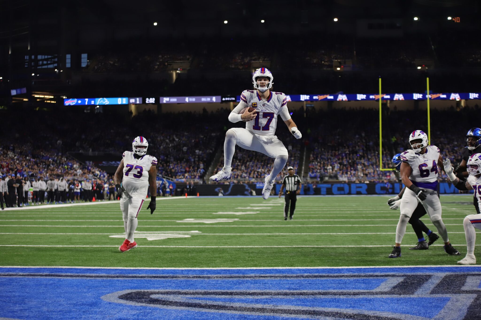DAVE CLARK: Buffalo Bills bully the Detroit Lions at Ford Field