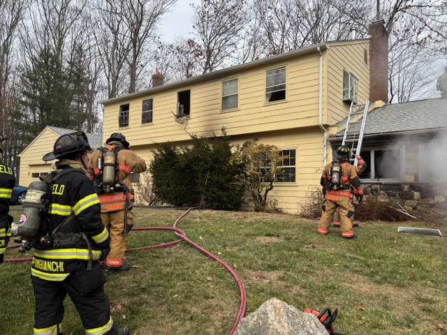 Ridgefield fire crews battled house fire on Lisa Lane, chief says
