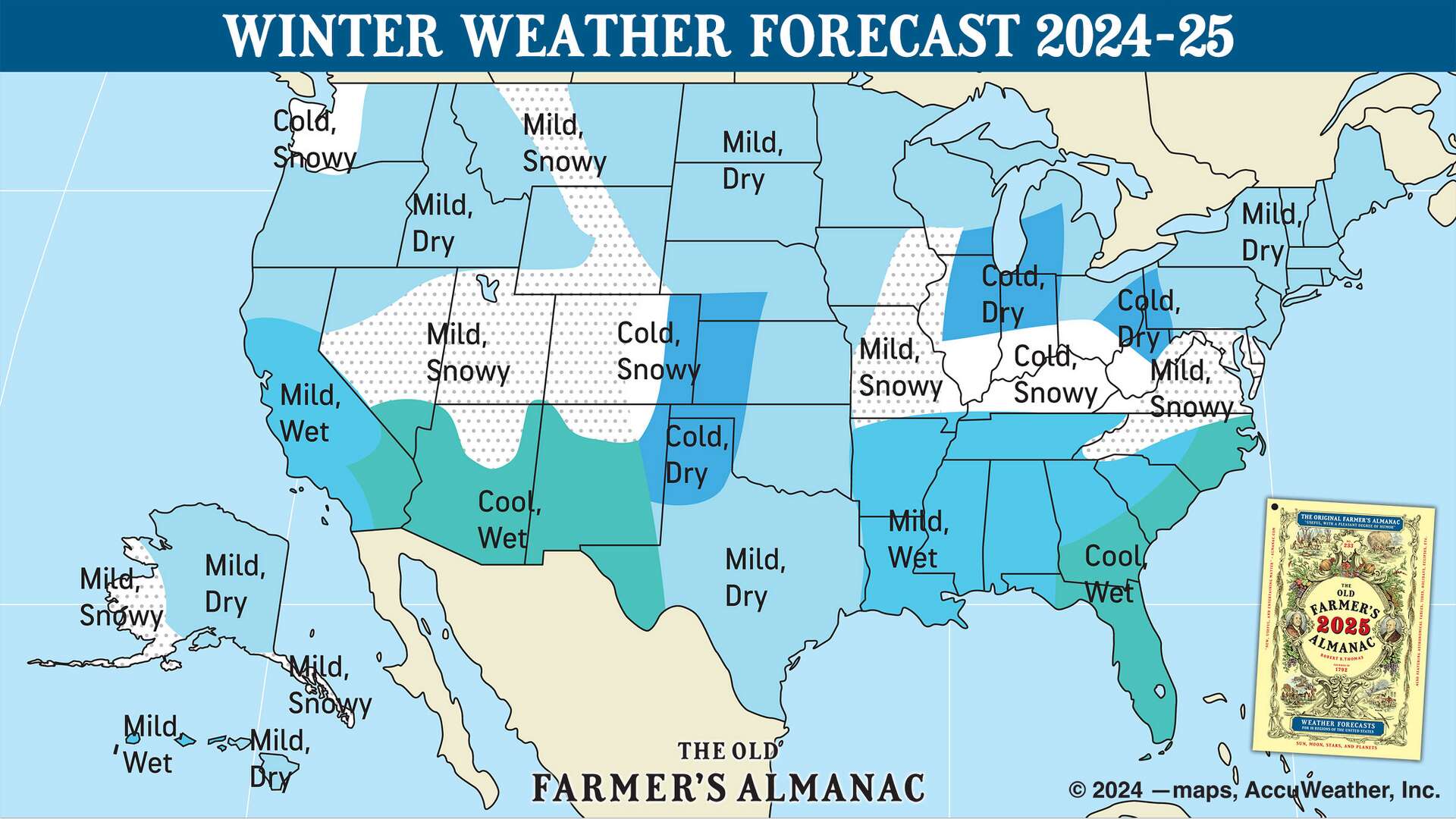 Old Farmer's Almanac issues new CT weather winter forecast