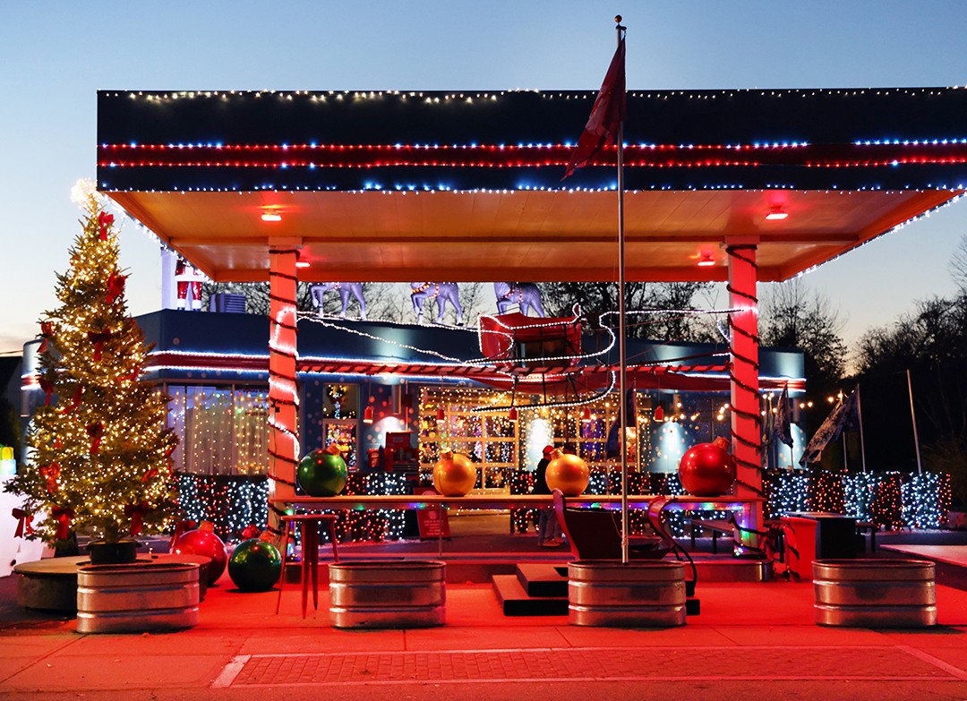 Mystic Mexican eatery transforms into Christmas-themed oasis