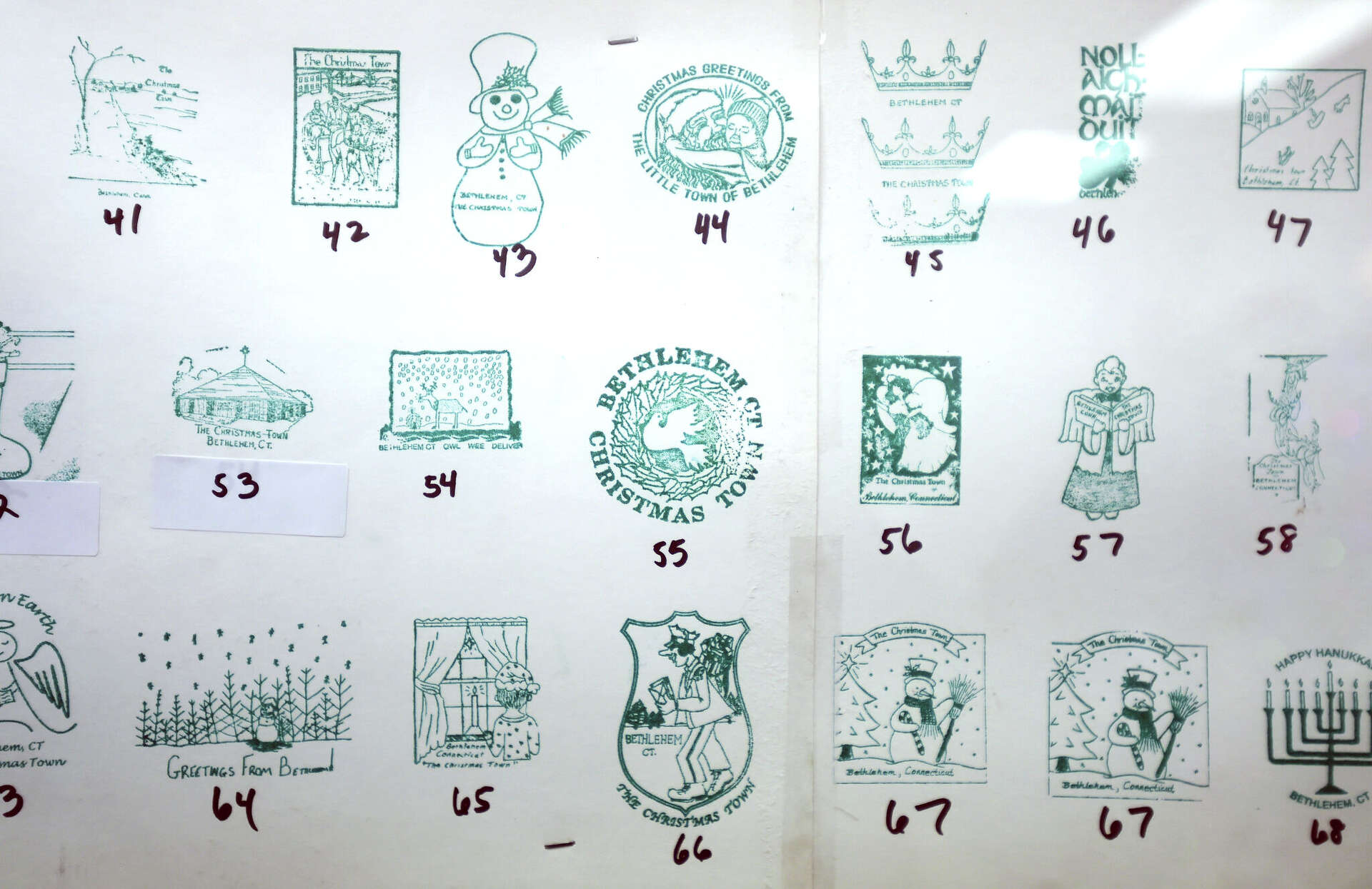 Bethlehem post office makes holiday special with iconic stamps