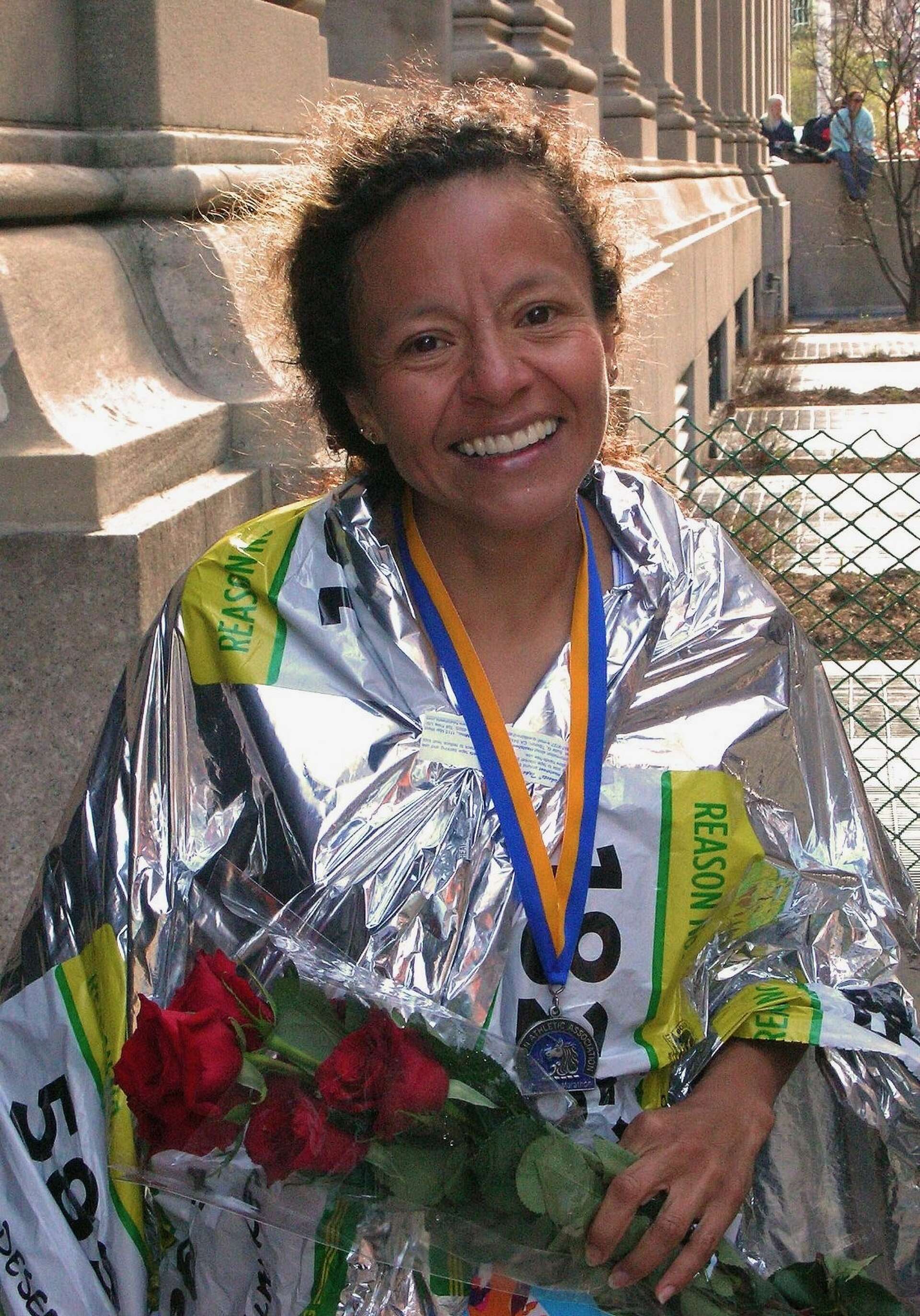 Marathoner Lilia Vazquez remembered at Memorial Park vigil