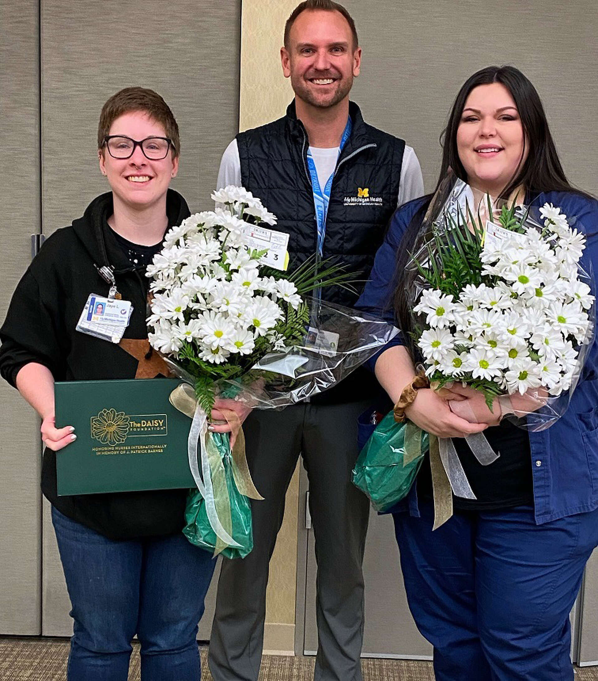 MyMichigan nurses receive DAISY Award for extraordinary care