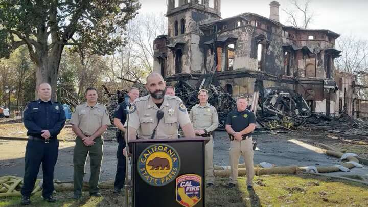 ‘Clear indicators of arson’ found in Bidwell Mansion fire in Chico