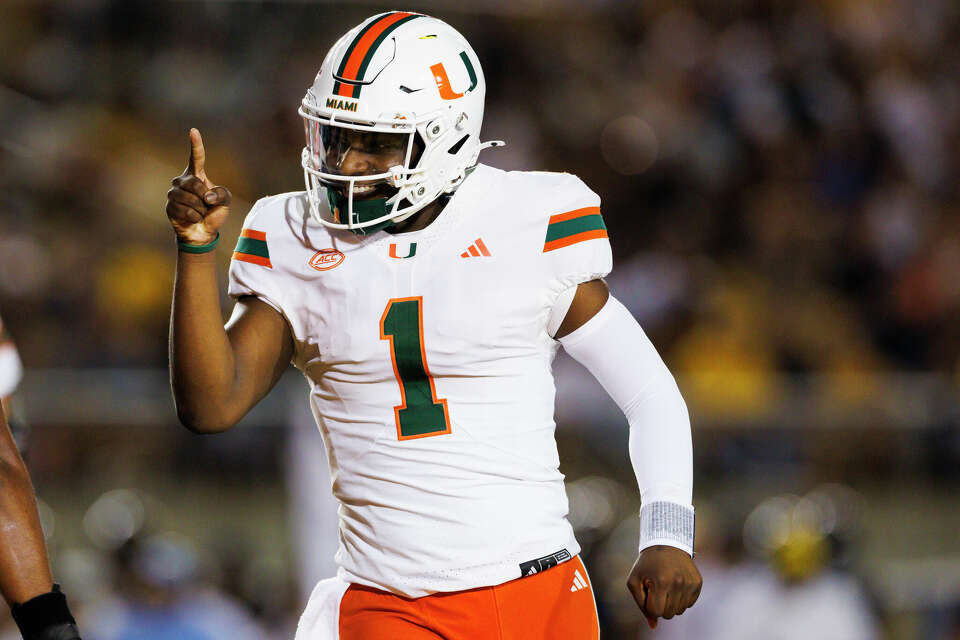 Miami quarterback Cam Ward's journey from San Antonio to NFL