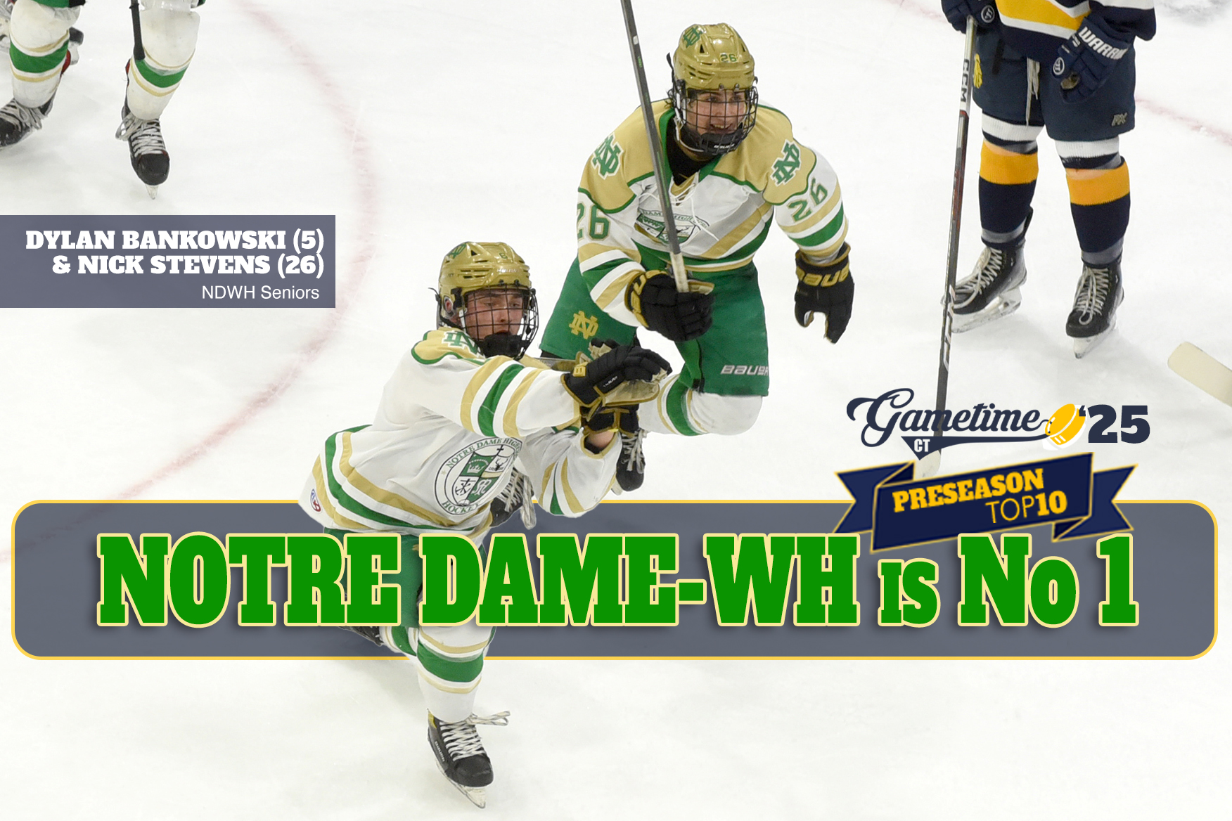 Top 10 CT Boys High School Boys Ice Hockey Preseason Poll