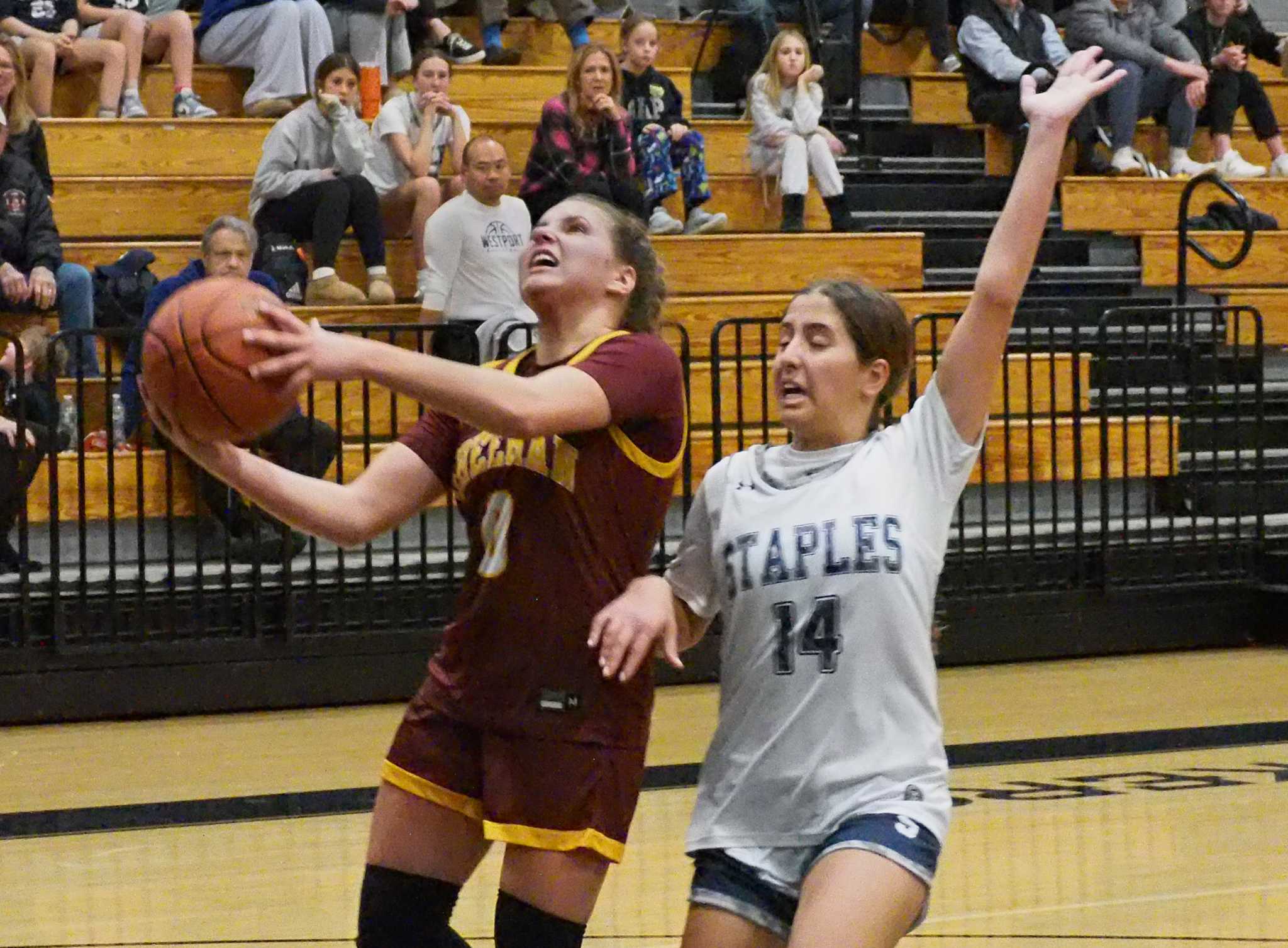 Photos of Sheehan High School girls basketball vs. Staples