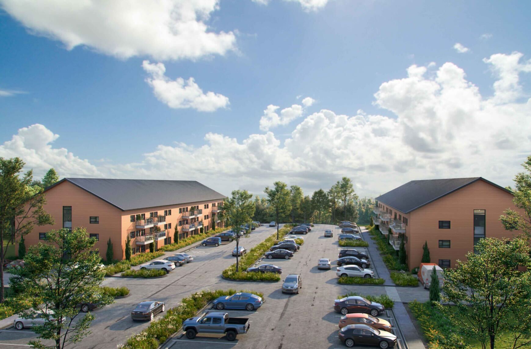 Manchester apartment plan progresses with "difficult" zoning approval