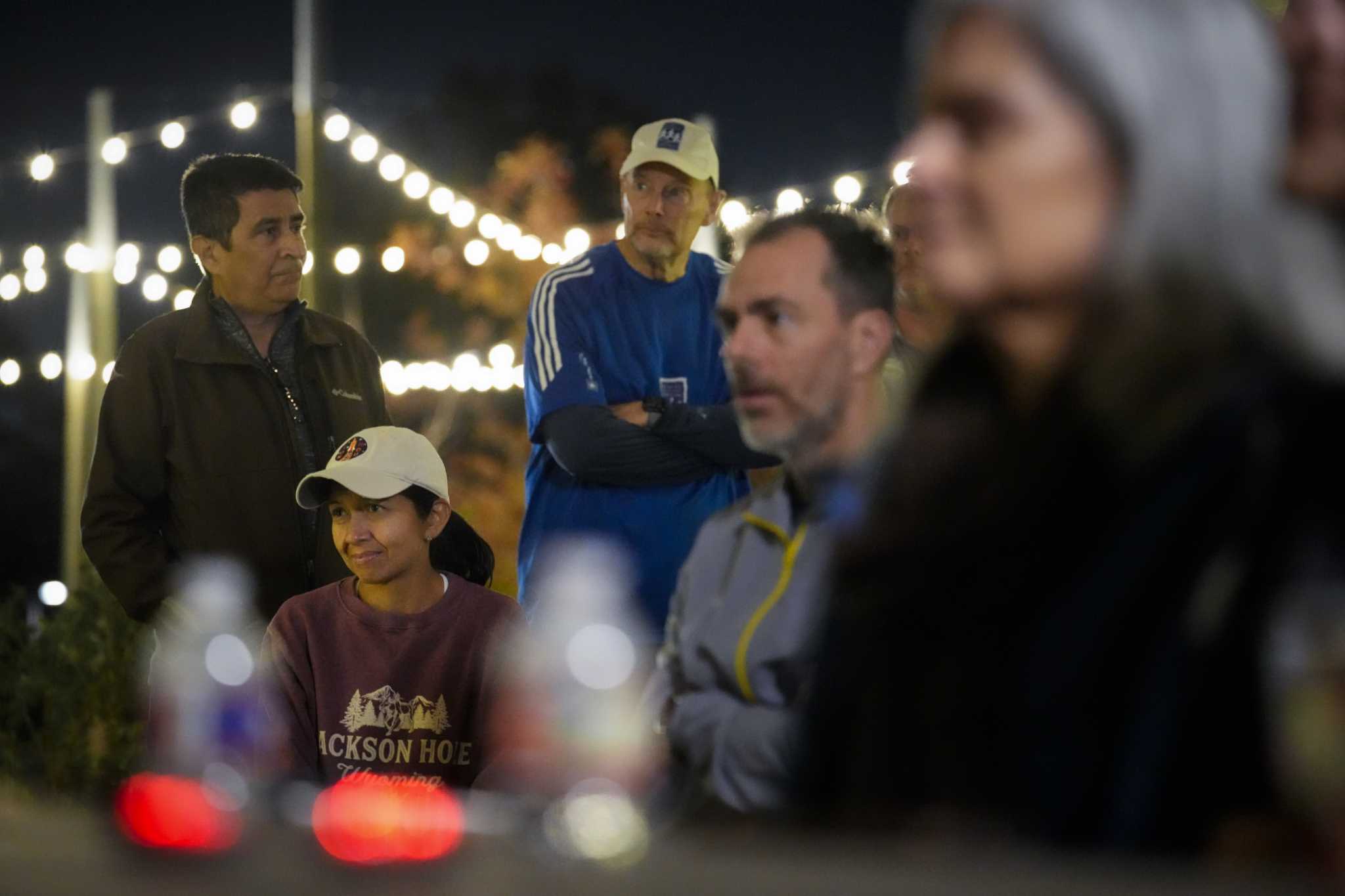 Marathoner Lilia Vazquez remembered at Memorial Park vigil