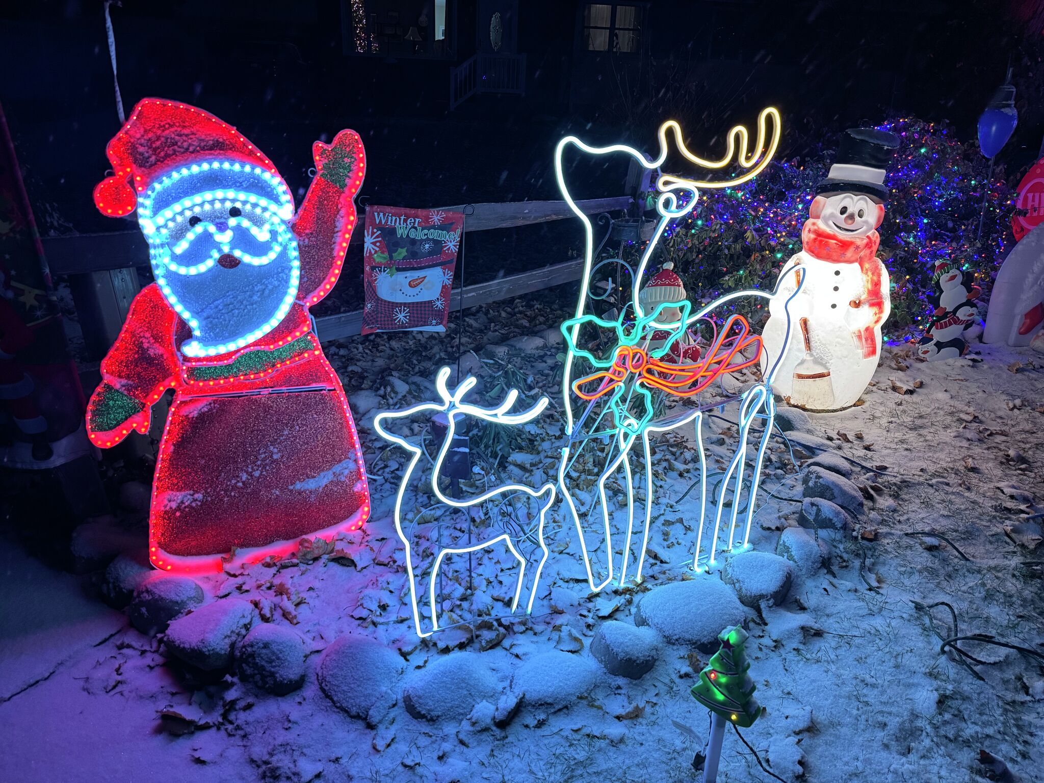 Lighting up Midland with Christmas spirit