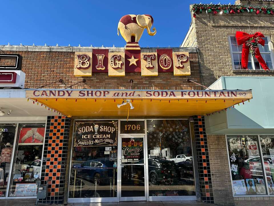 Austin's Big Top is Texas' best candy shop, per Southern Living