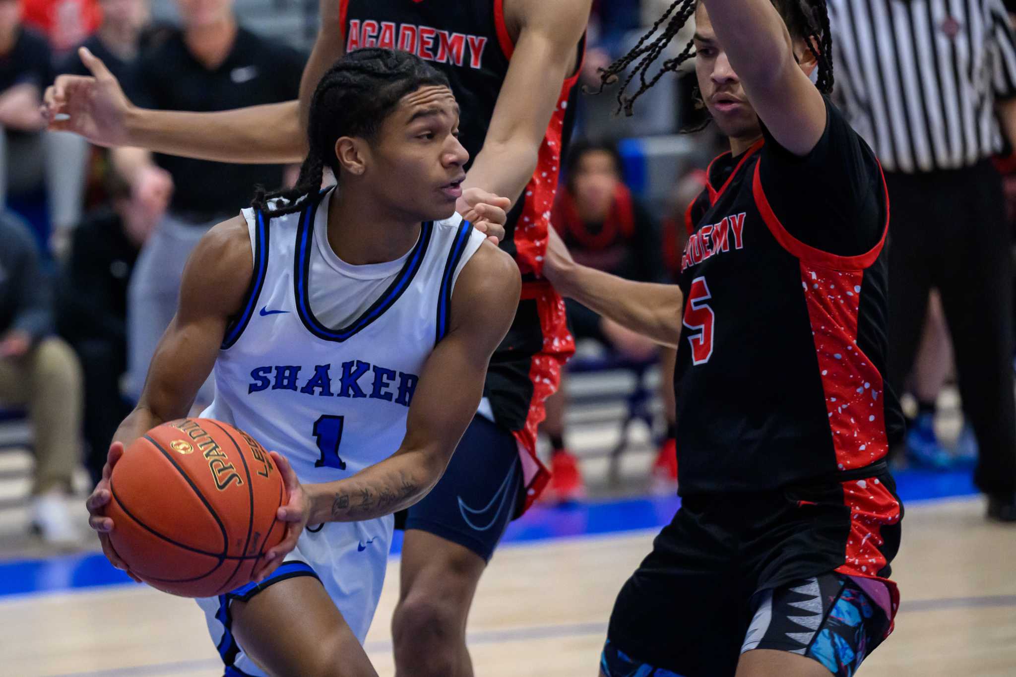 Albany Academy's defense leads to 63-41 victory over Shaker