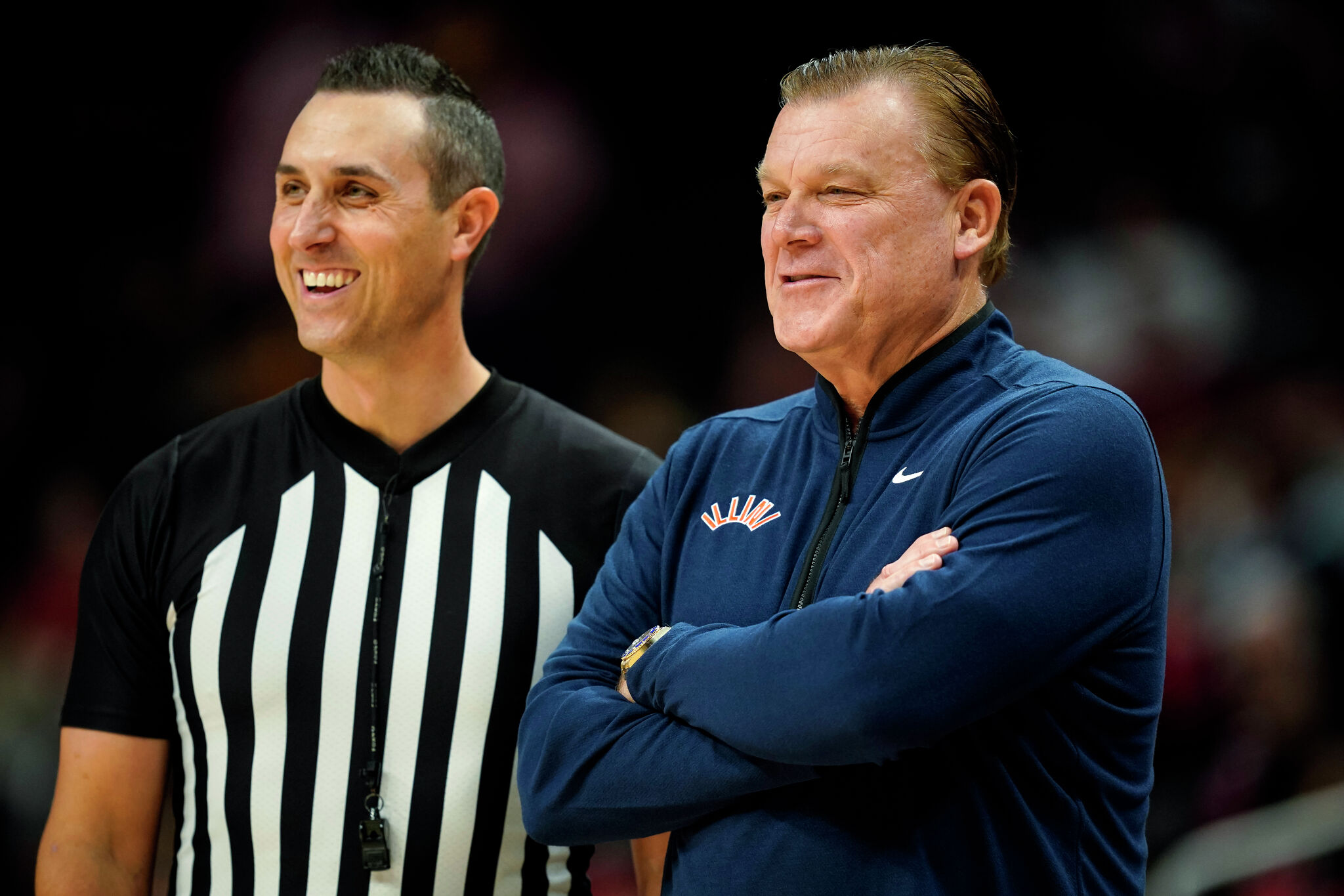 Illinois basketball fans gather at Paddy O's for Braggin' Rights party