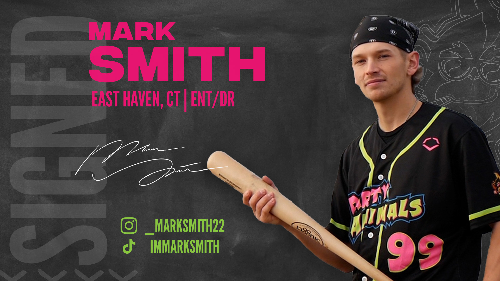 CT native Mark Smith to join Savannah Bananas rival Party Animals