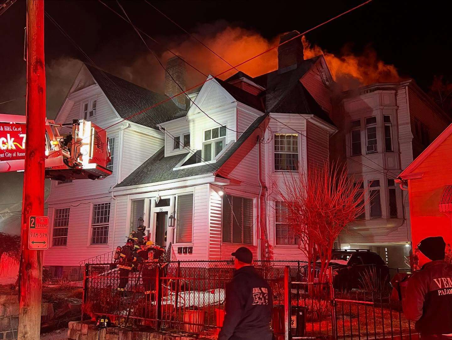 12 displaced after Ansonia fire on North Cliff Street, chief says