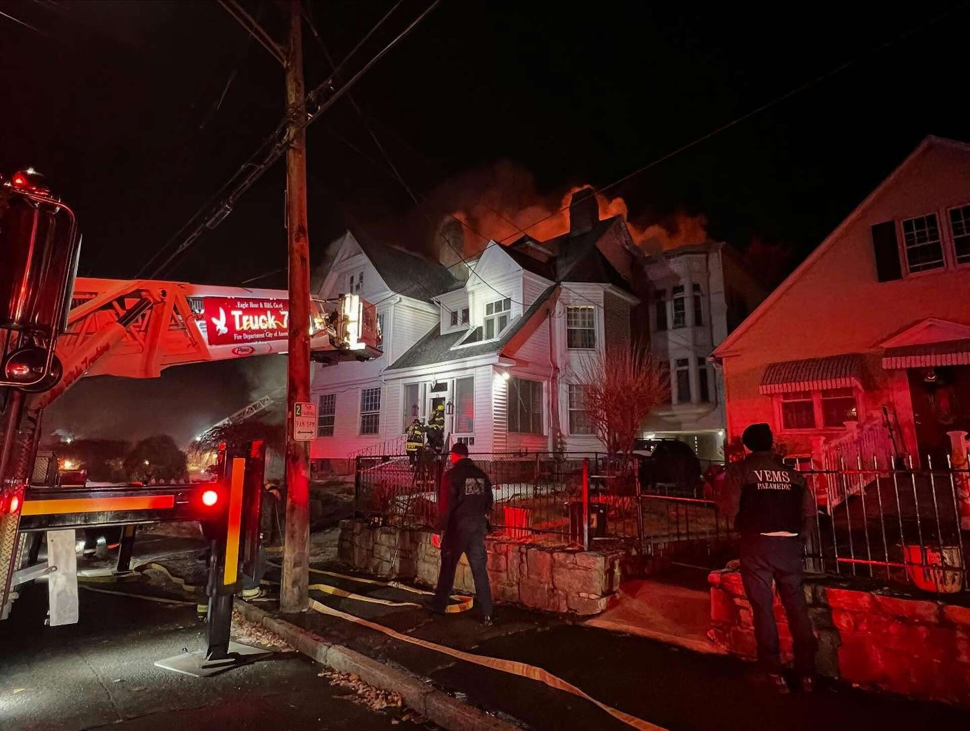 12 displaced after Ansonia fire on North Cliff Street, chief says