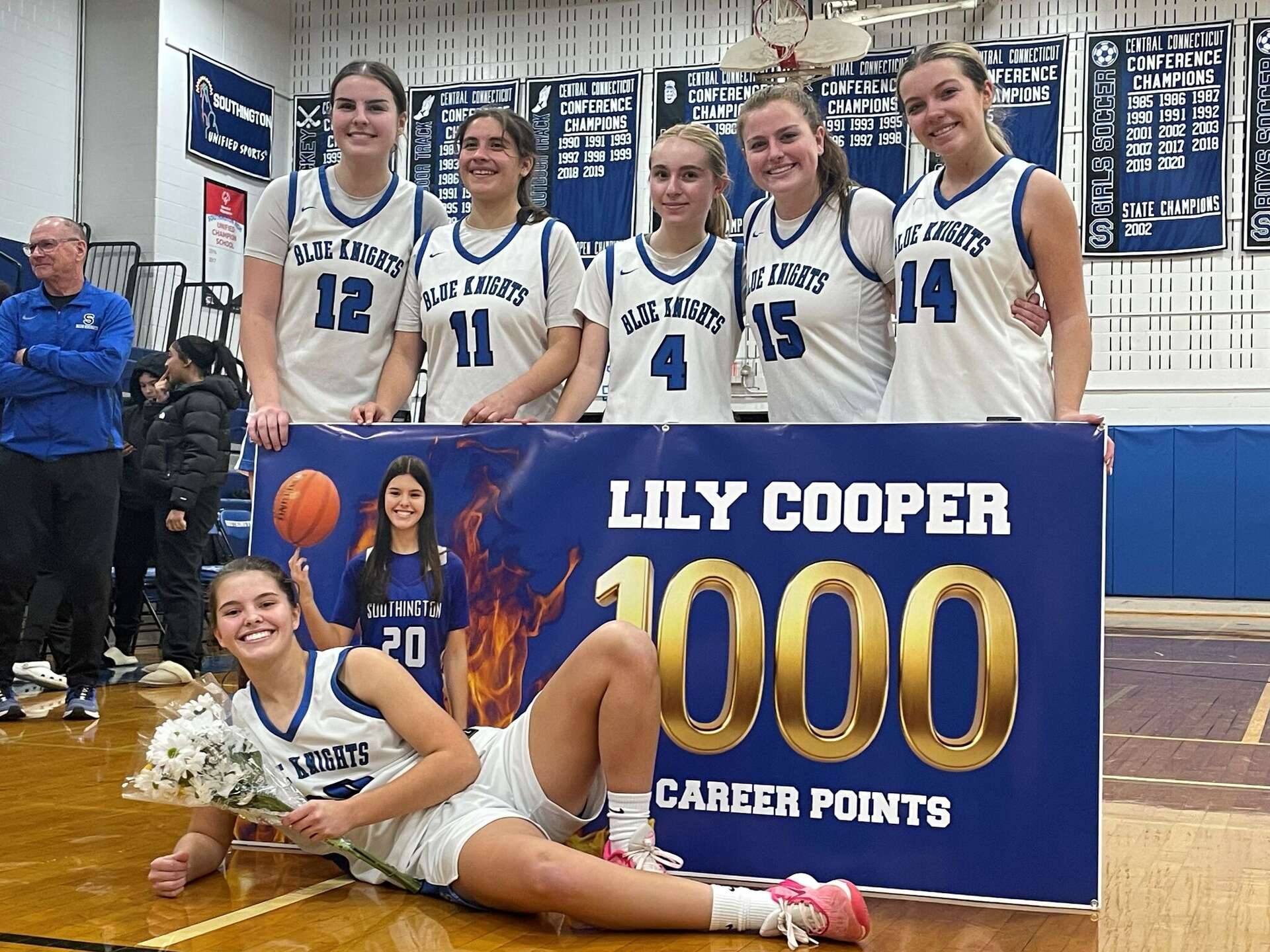 Lily Cooper joins Southington basketball's 1,000-point club