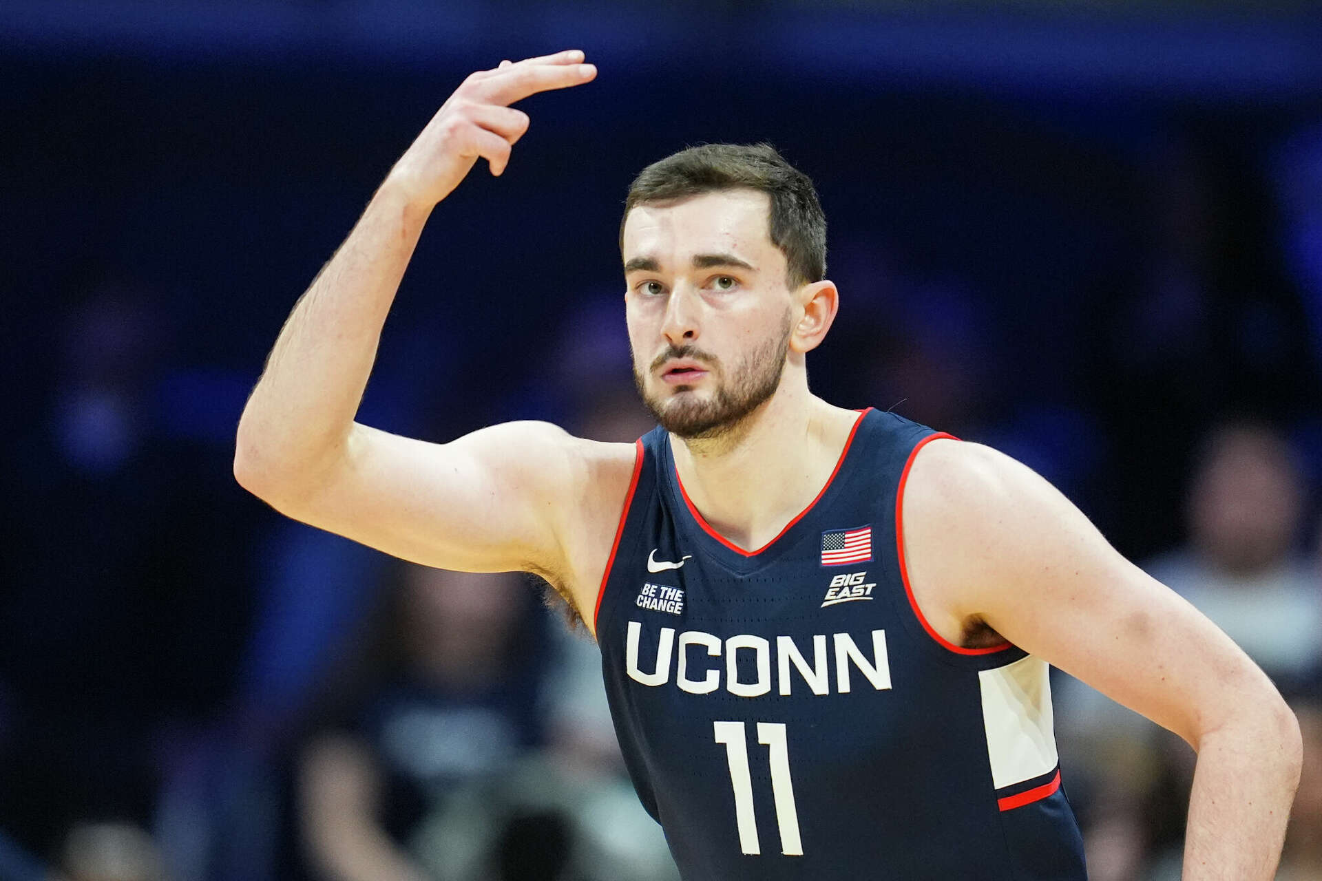 UConn men's basketball captain Alex Karaban on the loss to Seton Hall