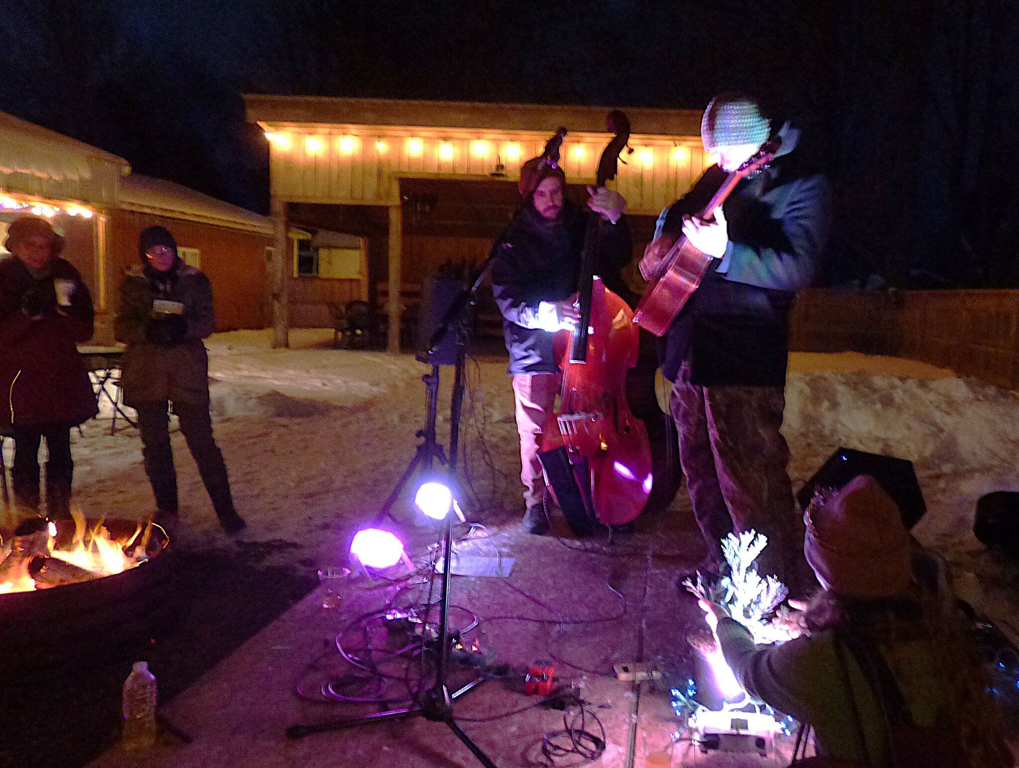 Kaleva winter solstice events light up Sunday night