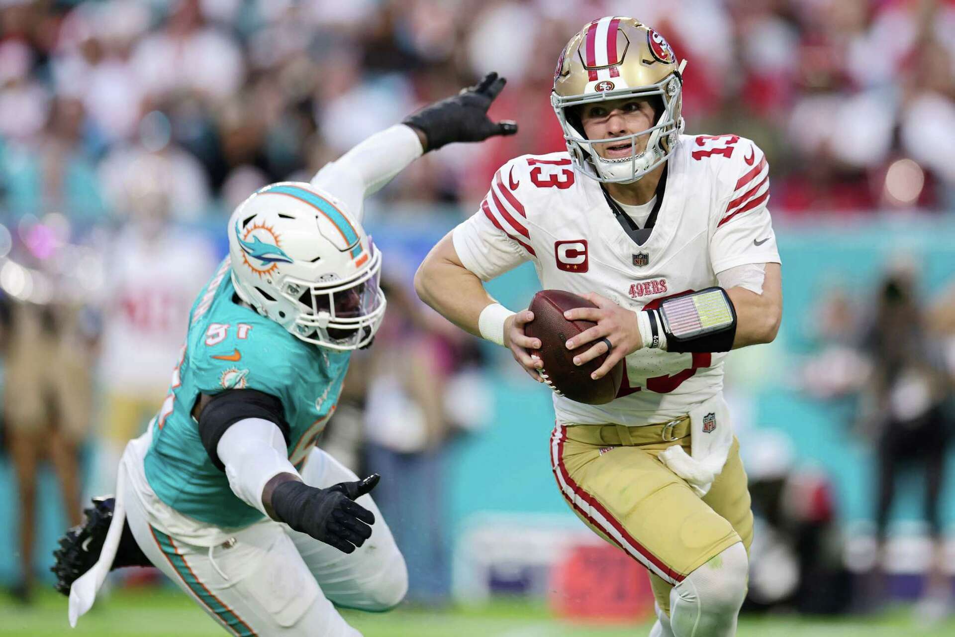Brock Purdy INT proves pivotal as 49ers’ chances for a win slip away