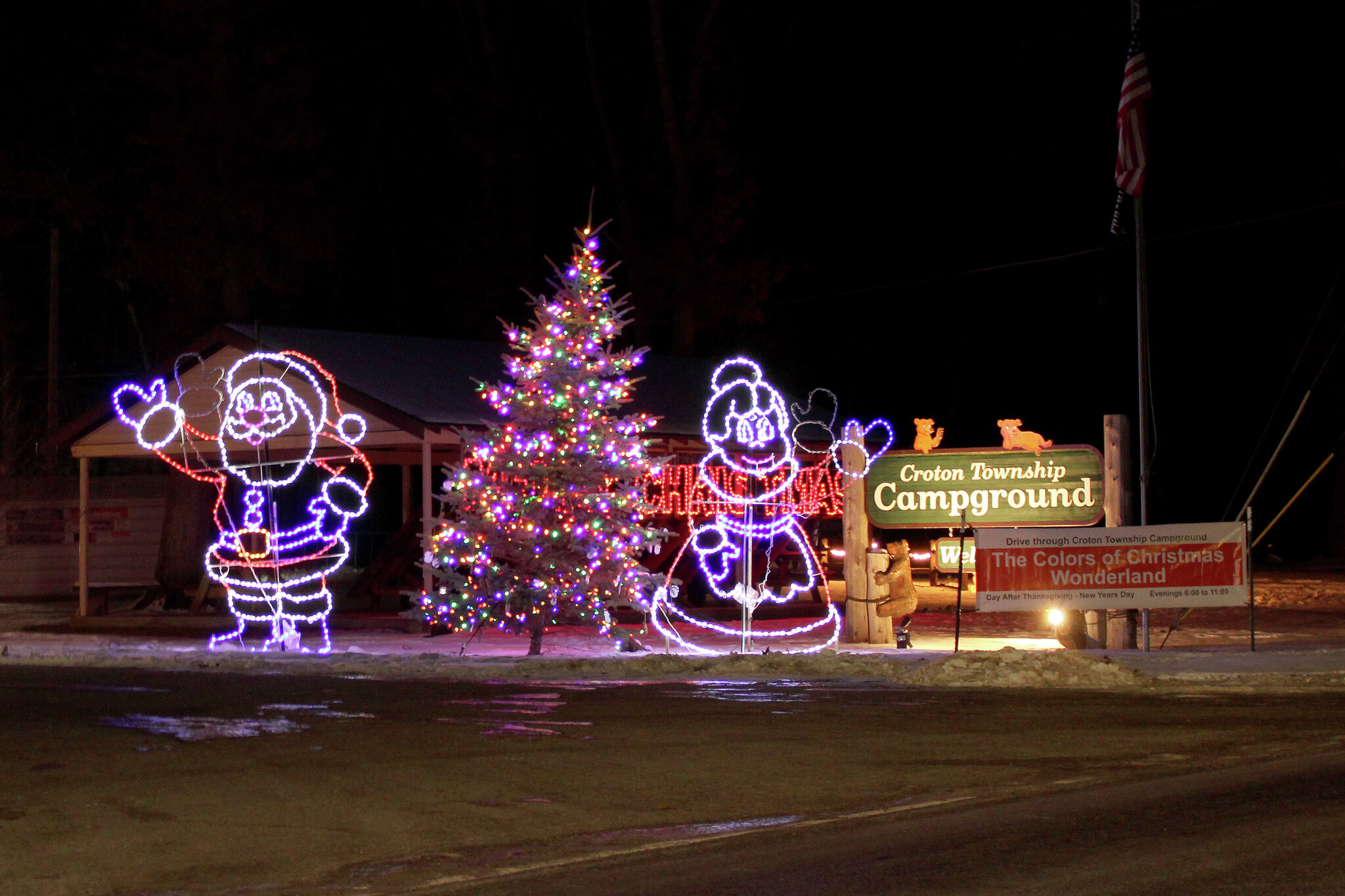 Croton Township light display open through Jan. 1