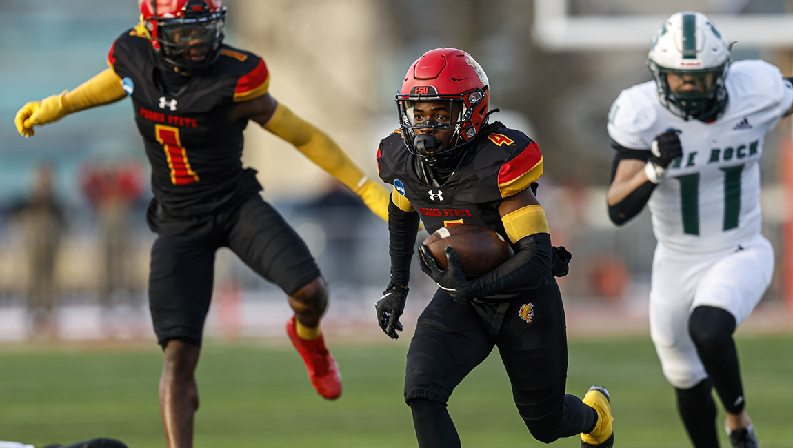 Ferris defensive back plays key role in title run
