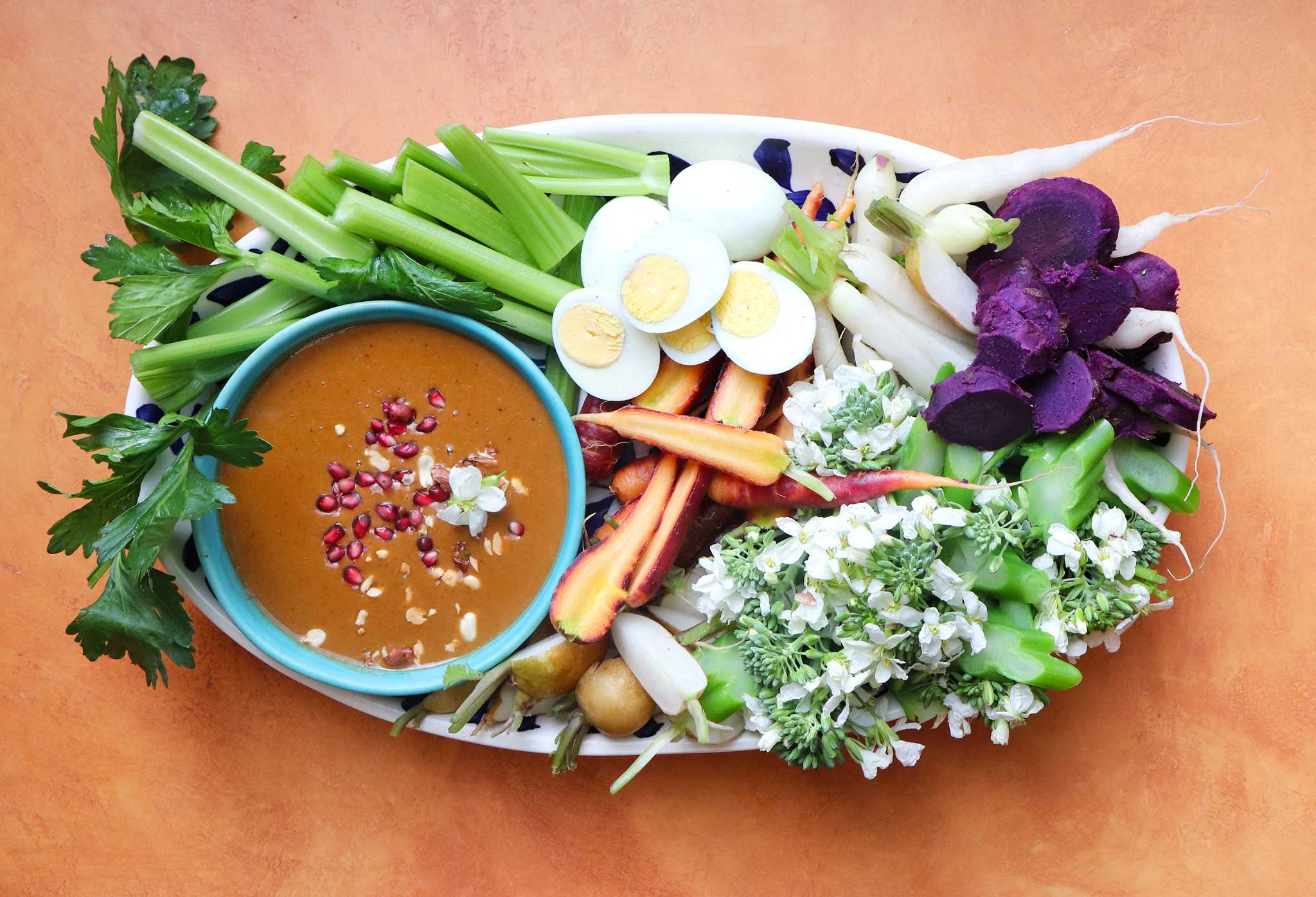 Try making Indonesian gado gado for your next group gathering