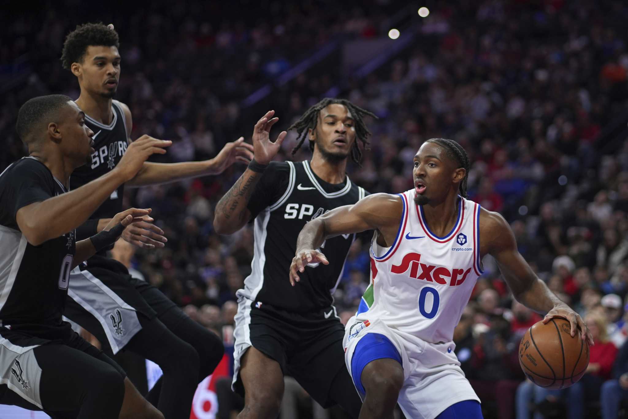 Spurs at Sixers: How to watch the game, who's starting, who's out