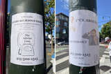 Mystery behind San Francisco hotline flyers revealed
