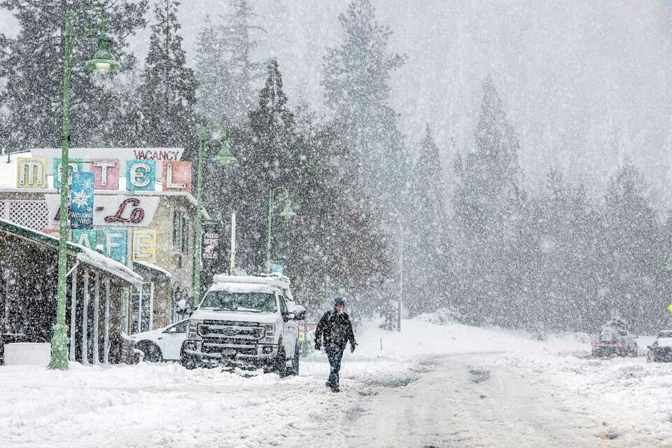 Map shows the exact place where California gets the most snow