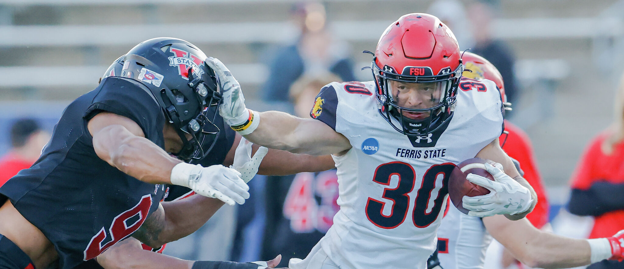 Ferris tailback ignited the running game