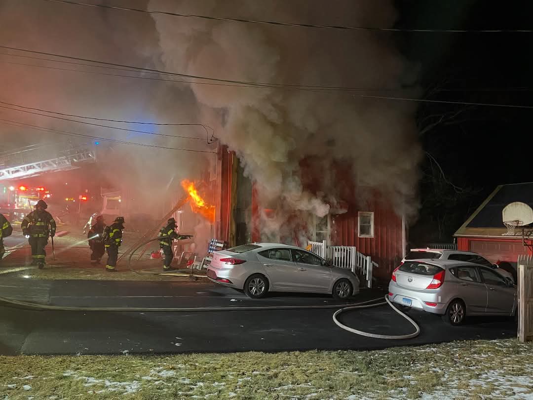 Southington firefighters call 'mayday' in house fire, officials say