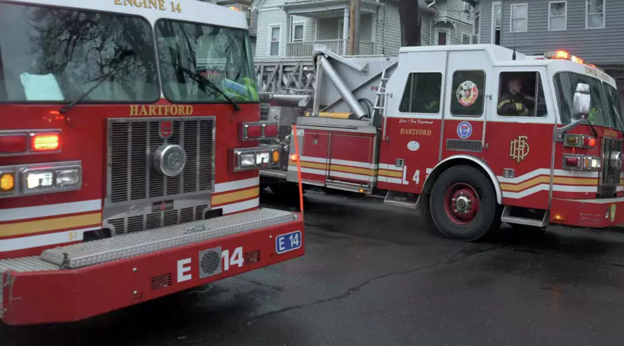 Official: Two hospitalized after Hartford car v. tractor trailer crash