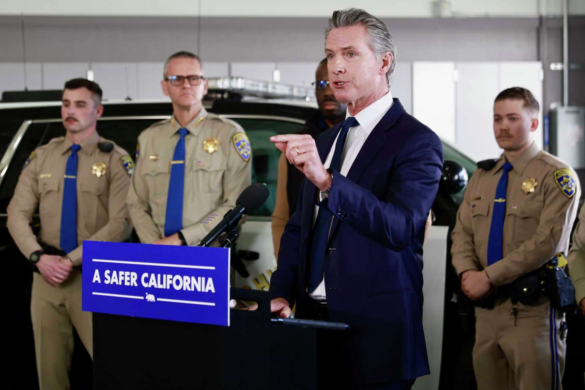 Gavin Newsom to continue CHP efforts in the East Bay