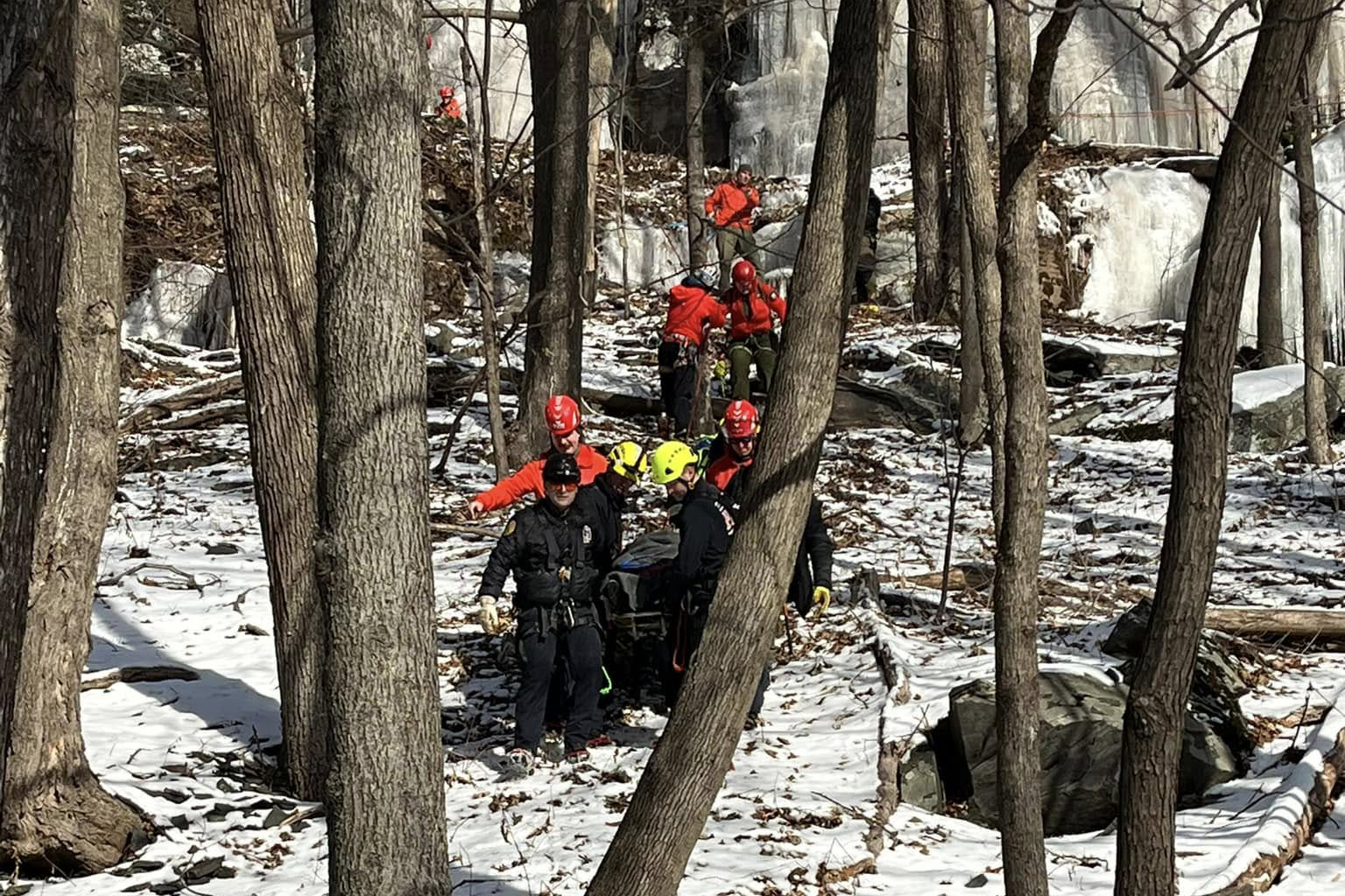 DEC: Ice climber rescued after fall in Kaaterskill Wild Forest