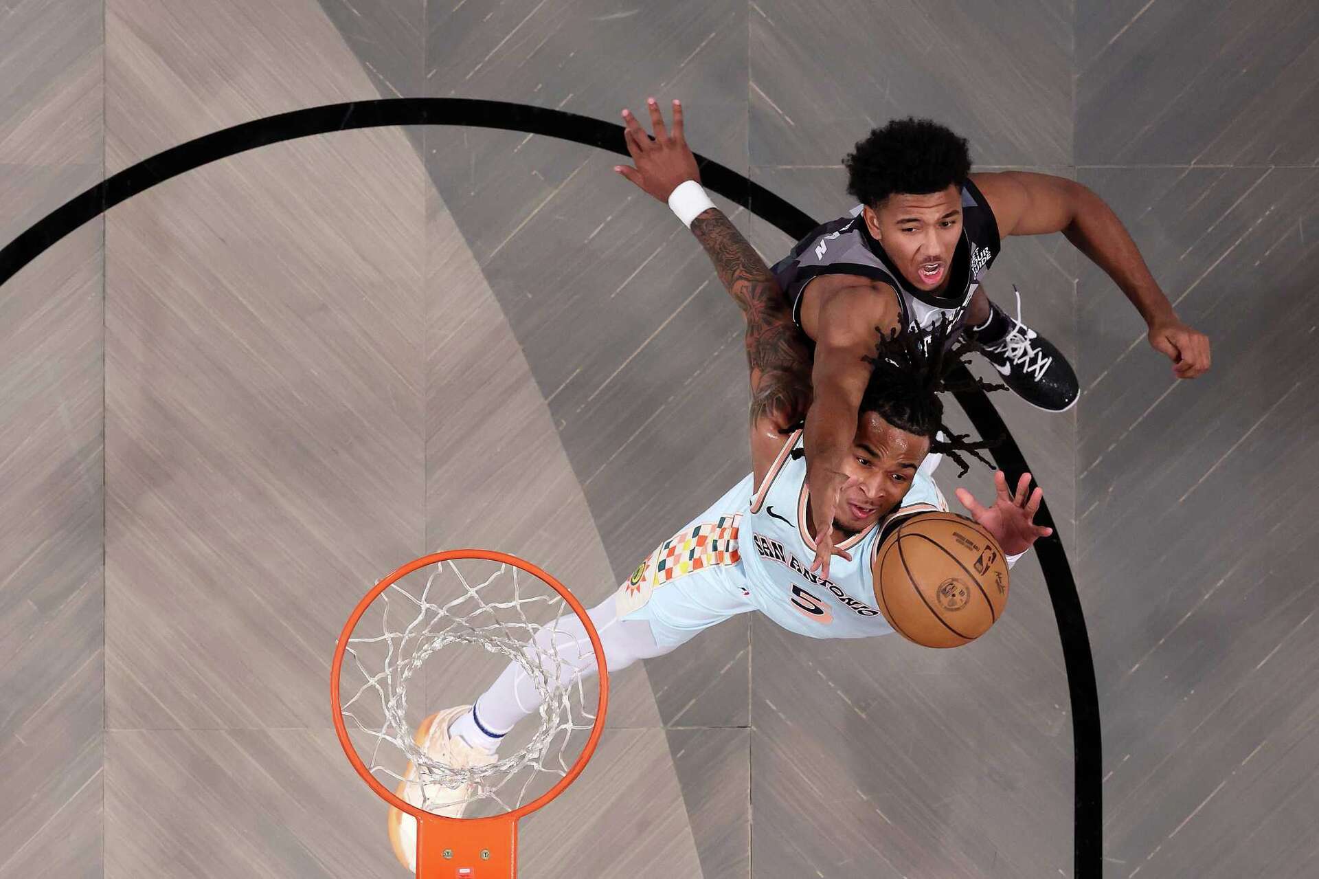 San Antonio Spurs' Stephon Castle ready to start, again