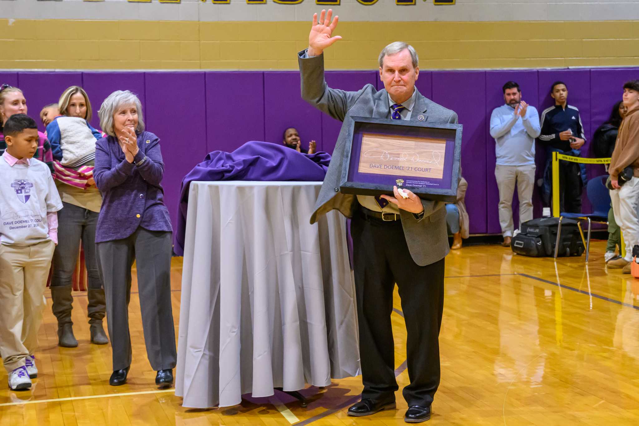 CBA names basketball court after former coach Dave Doemel