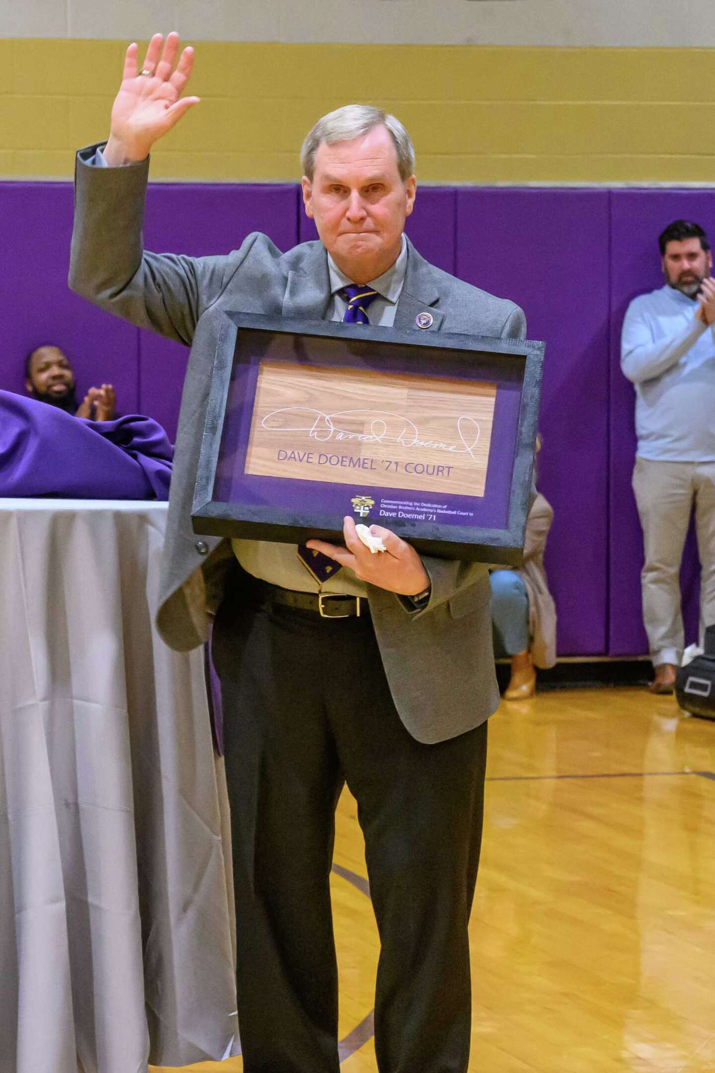 CBA names basketball court after former coach Dave Doemel