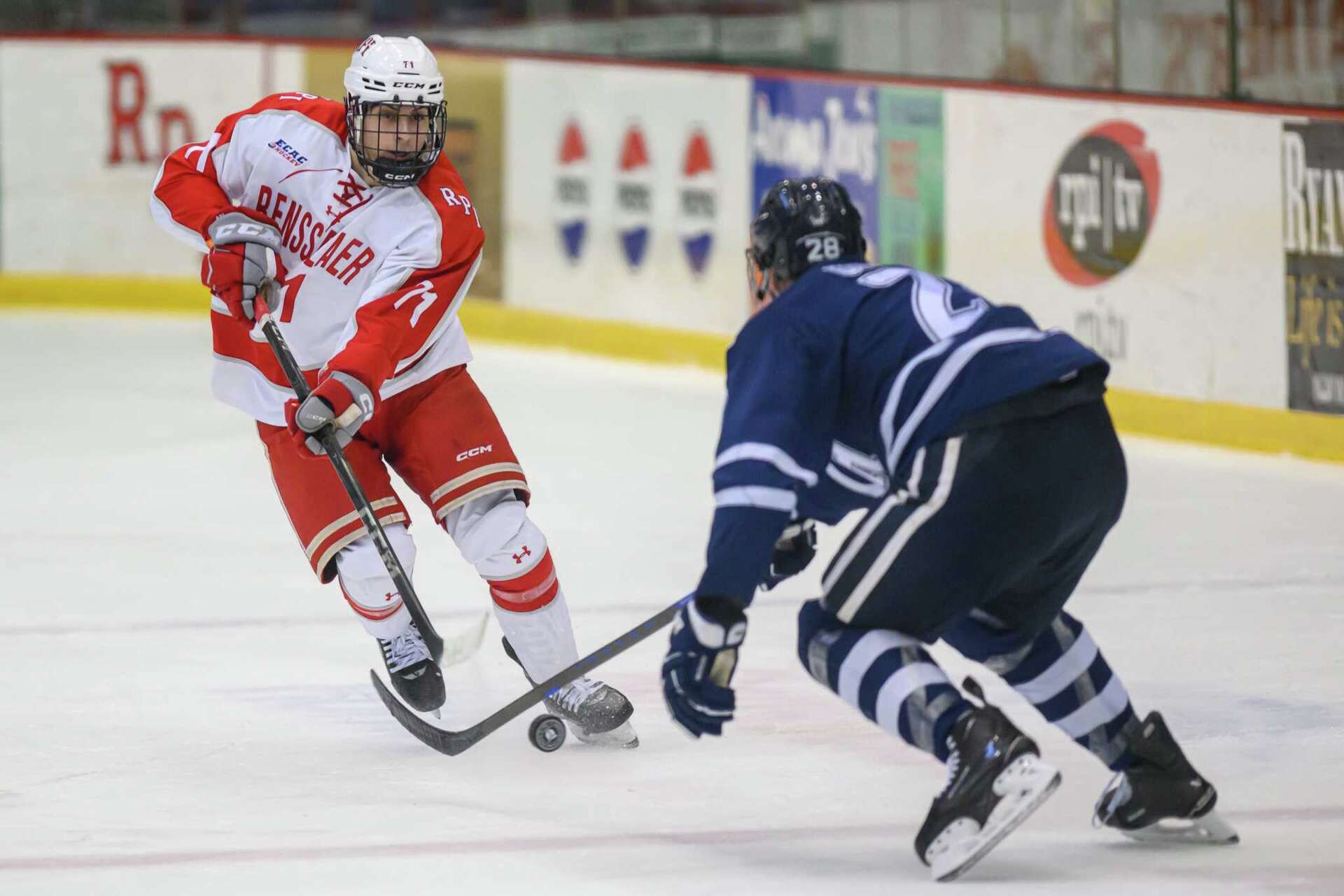RPI men's hockey doomed by slow start in loss to New Hampshire